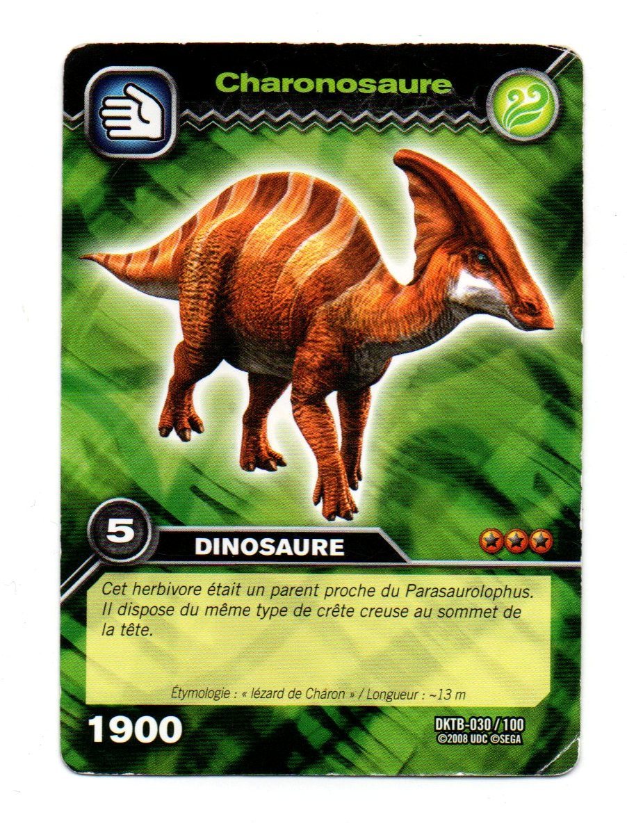 Dinosaur King Cards Parasaurolophus
