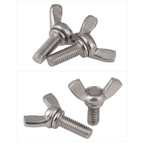 10x Thumb Wing Screws Bolts M5 x20 Hand Grip Knob Bolts Stainless | eBay