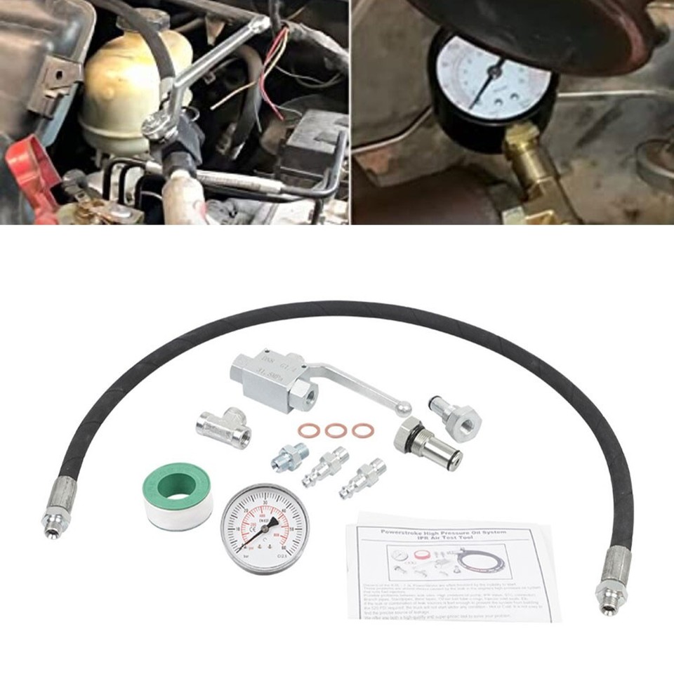 Fuel Leak Test Kit Diesel Fuel Tester Supports Upgraded Riser Pipes For ...