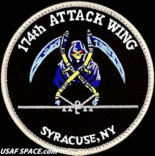 USAF 174TH ATTACK WING - MQ-9 REAPER UAV - SYRACUSE, NY ANG - ORIGINAL ...