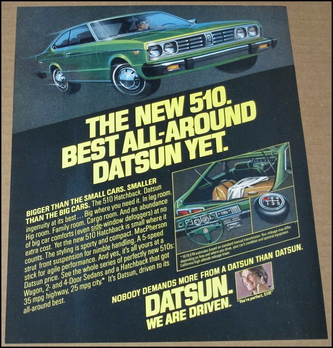 Nissan Datsun Advertising