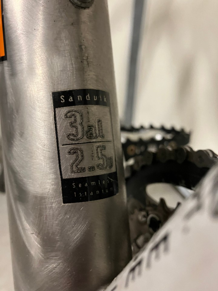 MONGOOSE PRO HARDTAIL TITANIUM - 1999-2001 - 26 " Complete and Upgraded ...