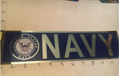 USN " NAVY " Bumper Sticker/Decal | eBay