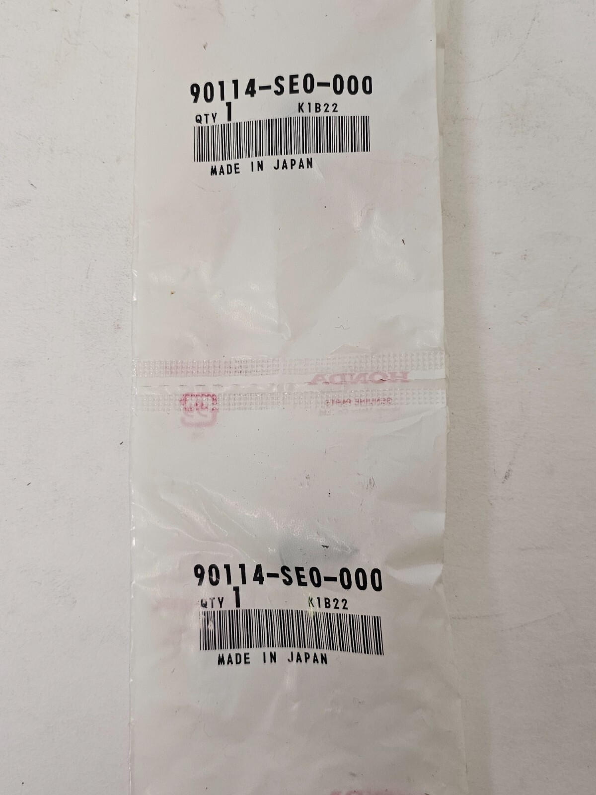 Lot of 5 Honda Tapping Screw 90114-SE0-000 (K1B22) | eBay