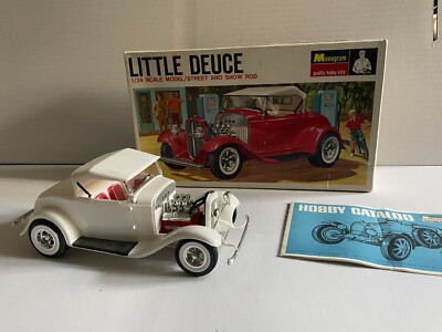 Monogram PC132-150 1:24 Scale “Little Deuce”HotRod built Plastic Model ...