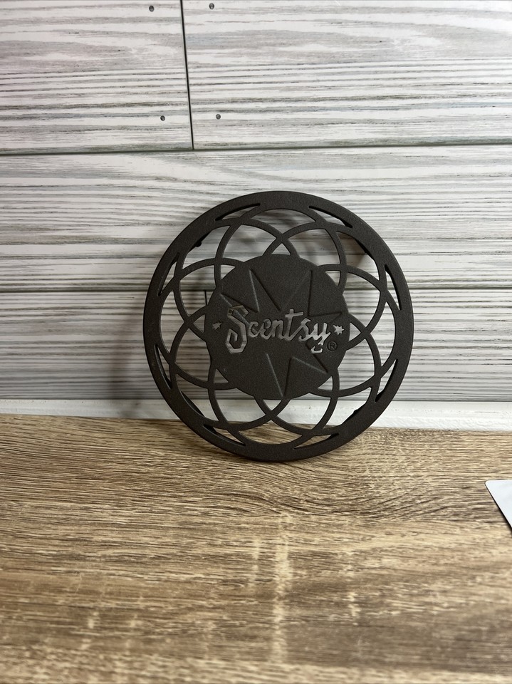 Scentsy Round Metal Wax Warmer Trivet Stand ~ Oil Rubbed Bronze | eBay