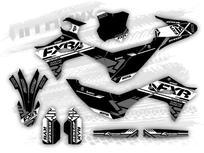 Graphics Kit fits Kawasaki KX 450F KXF 450 KX450F 2024 2025 Decals ...