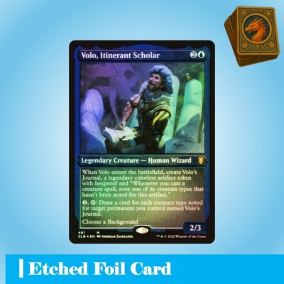 Volo, Itinerant Scholar | MTG | Baldur's Gate | NM | EN | Mythic ...