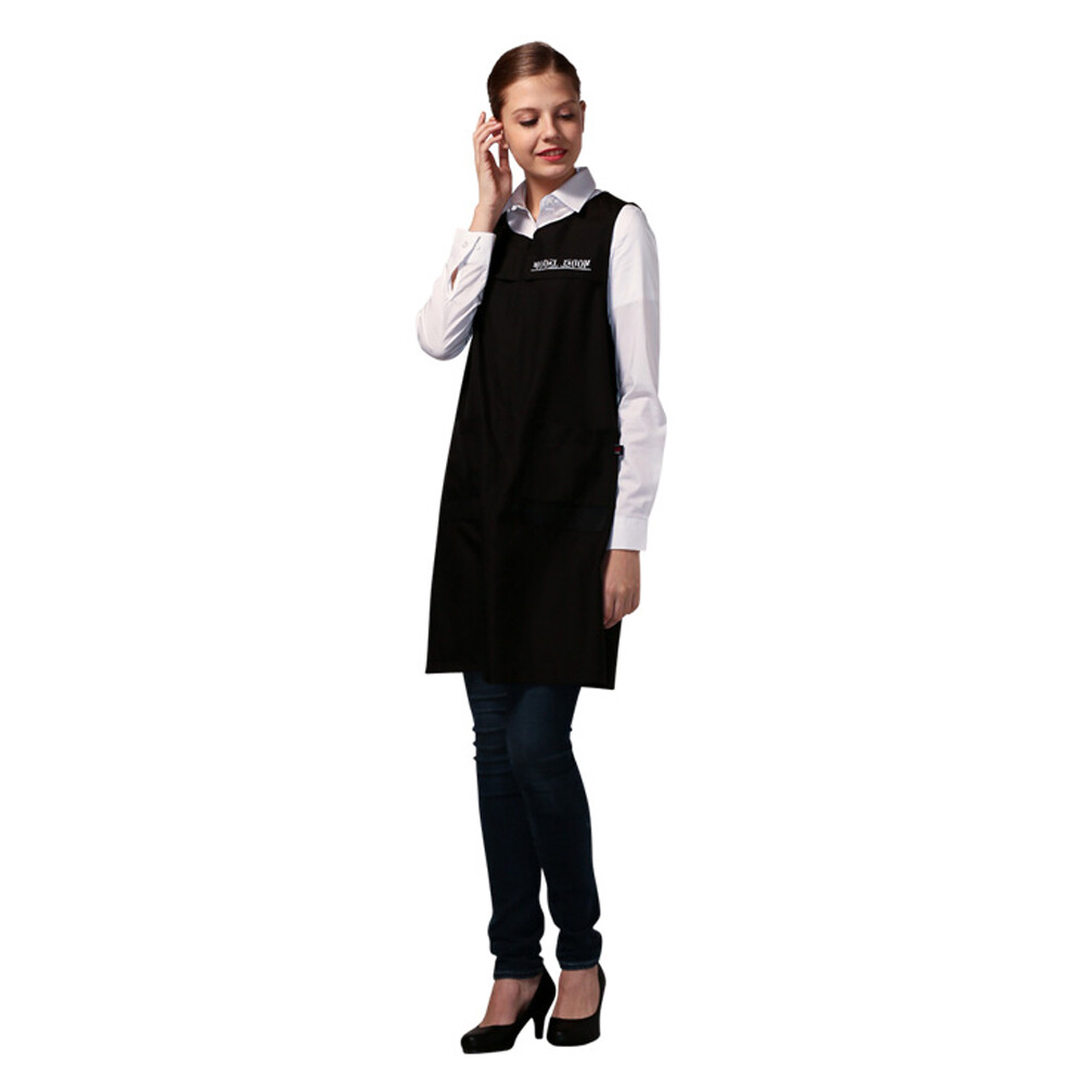 [YODEL] MODEL DEWSPO ONE-PIECE APRON / Hair Salon Staff Apron ...