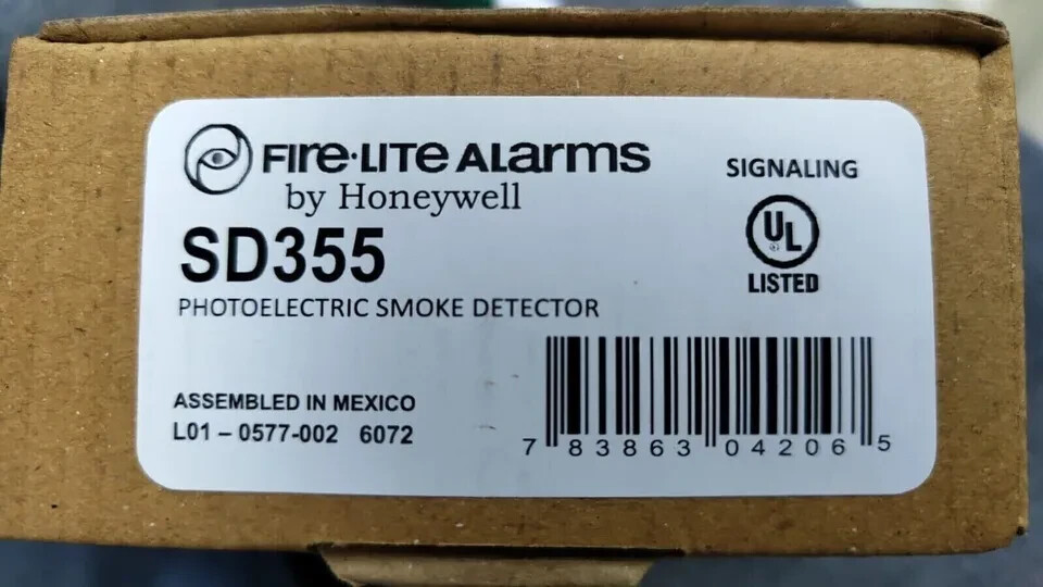 Fire-Lite SD355 Photoelectric Addressable Smoke Detector -Honeywell | eBay