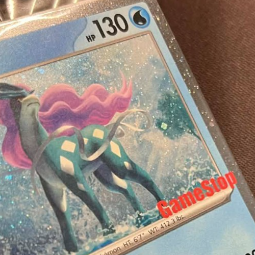 Suicune - 026/094 - Phantasmal Flames Sealed GAMESTOP Promo - Pokemon ...
