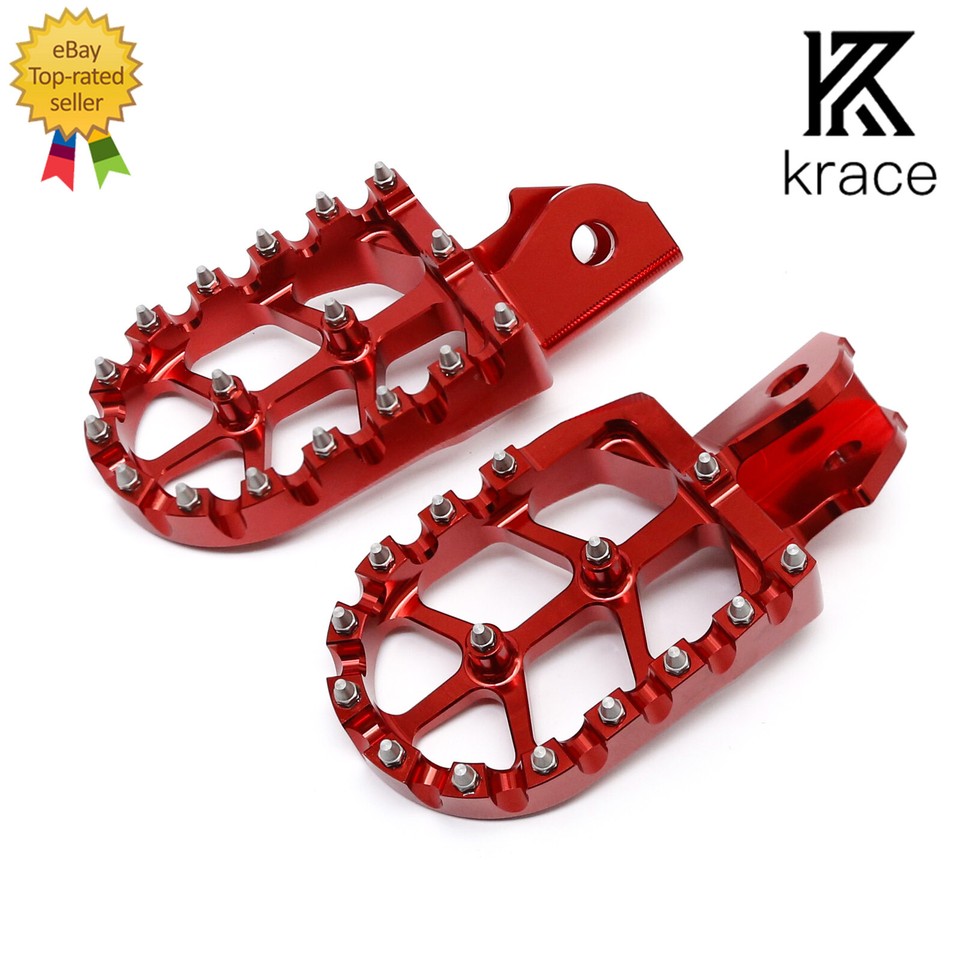 For Honda CRF250F 2019-2022 2023 CNC Footpeg Pedals Foot Pegs Dirtbike ...
