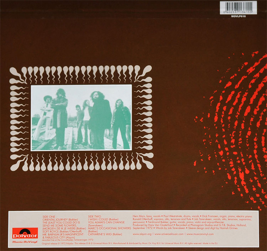 ALQUIN - MARKS, 2012 EU 180G COLOURED vinyl LP, 200 COPIES! PROGRESSIVE ...