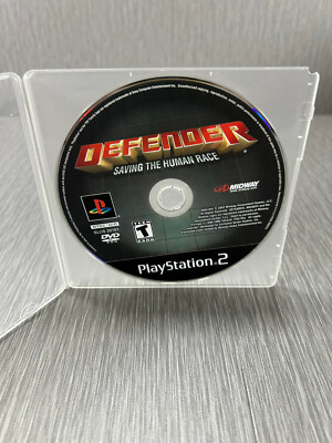 DEFENDER Saving the Human Race PlayStation 2 PS2 Disc Only WORKING | eBay