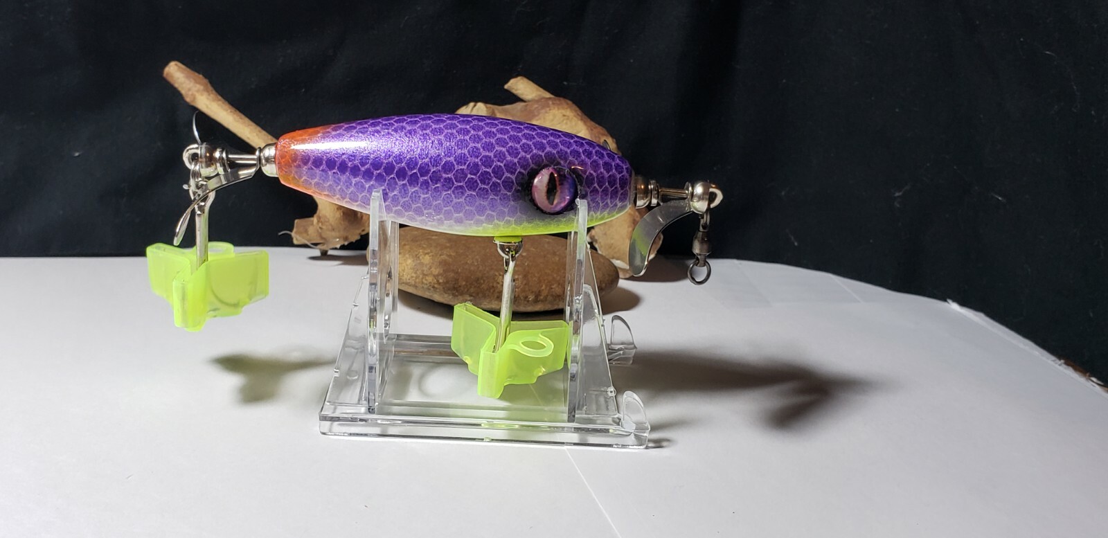 Custom Handmade 3 inch wooded topwater chopper lure(Lady bug) | eBay