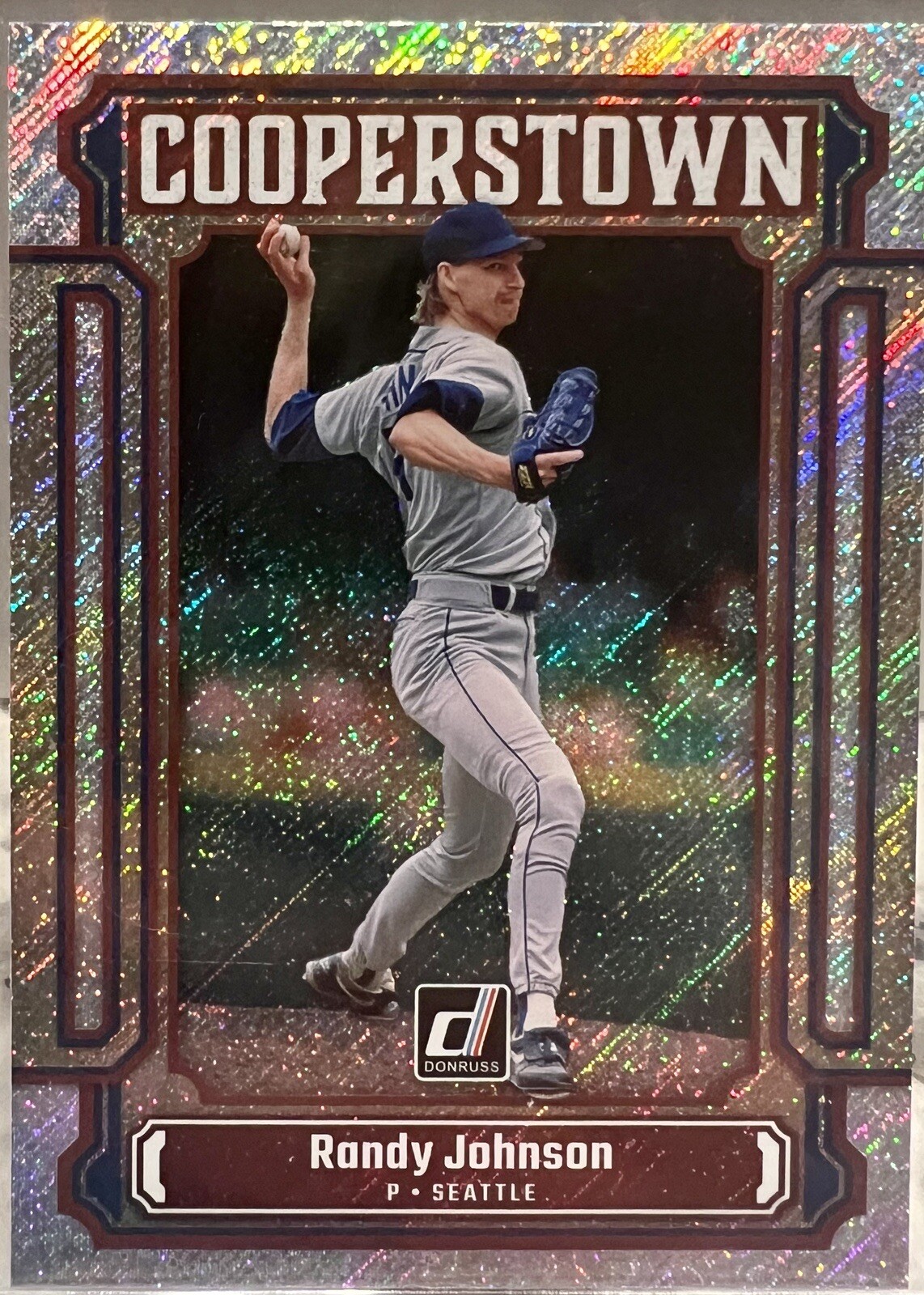 2023 Donruss Randy Johnson Cooperstown Rapture Parallel Insert Card # ...