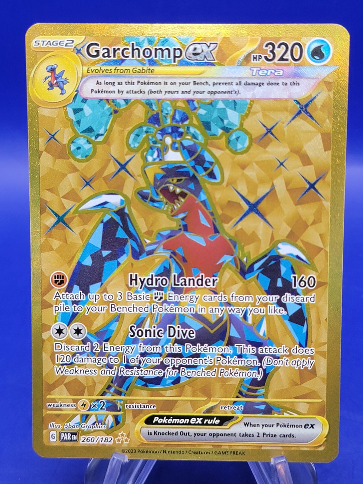 Garchomp ex Secret Rare 260/182 Near Mint Paradox rift | eBay