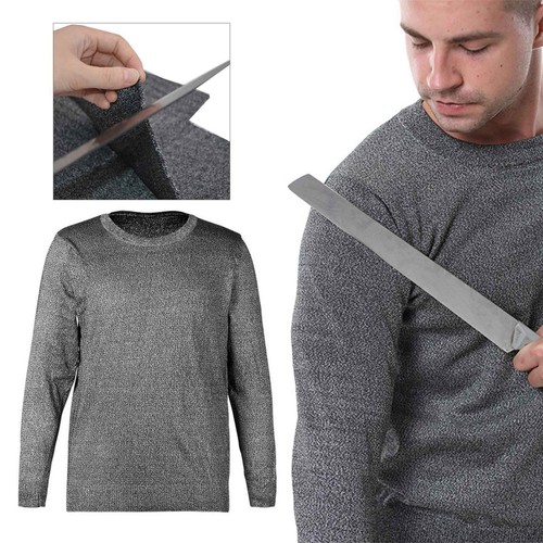 Cut Resistant Anti Slash Clothes Level 5 Protective Equipment Round ...