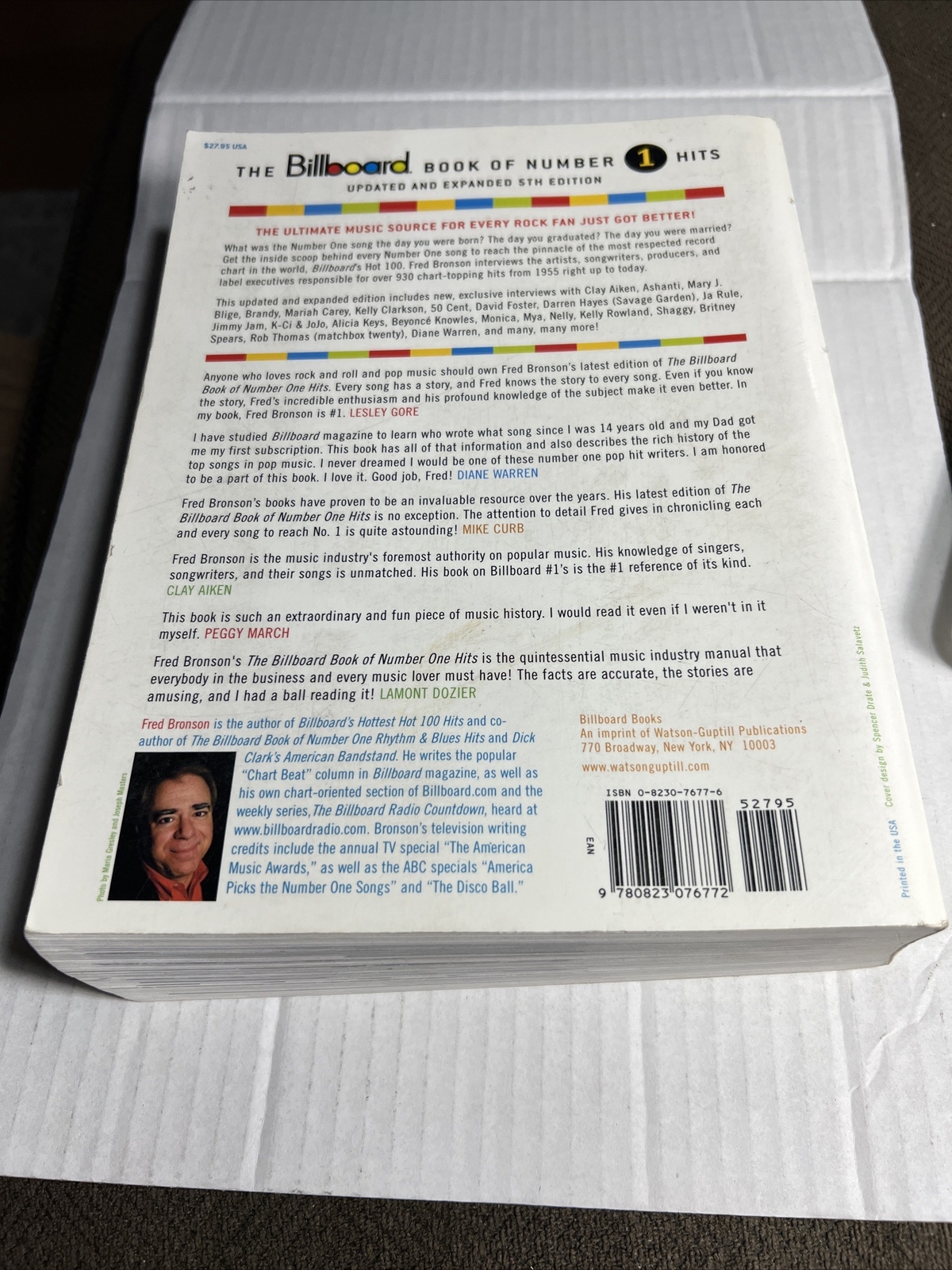 Billboard Book of Number One Hits by Fred Bronson (2003, Trade ...