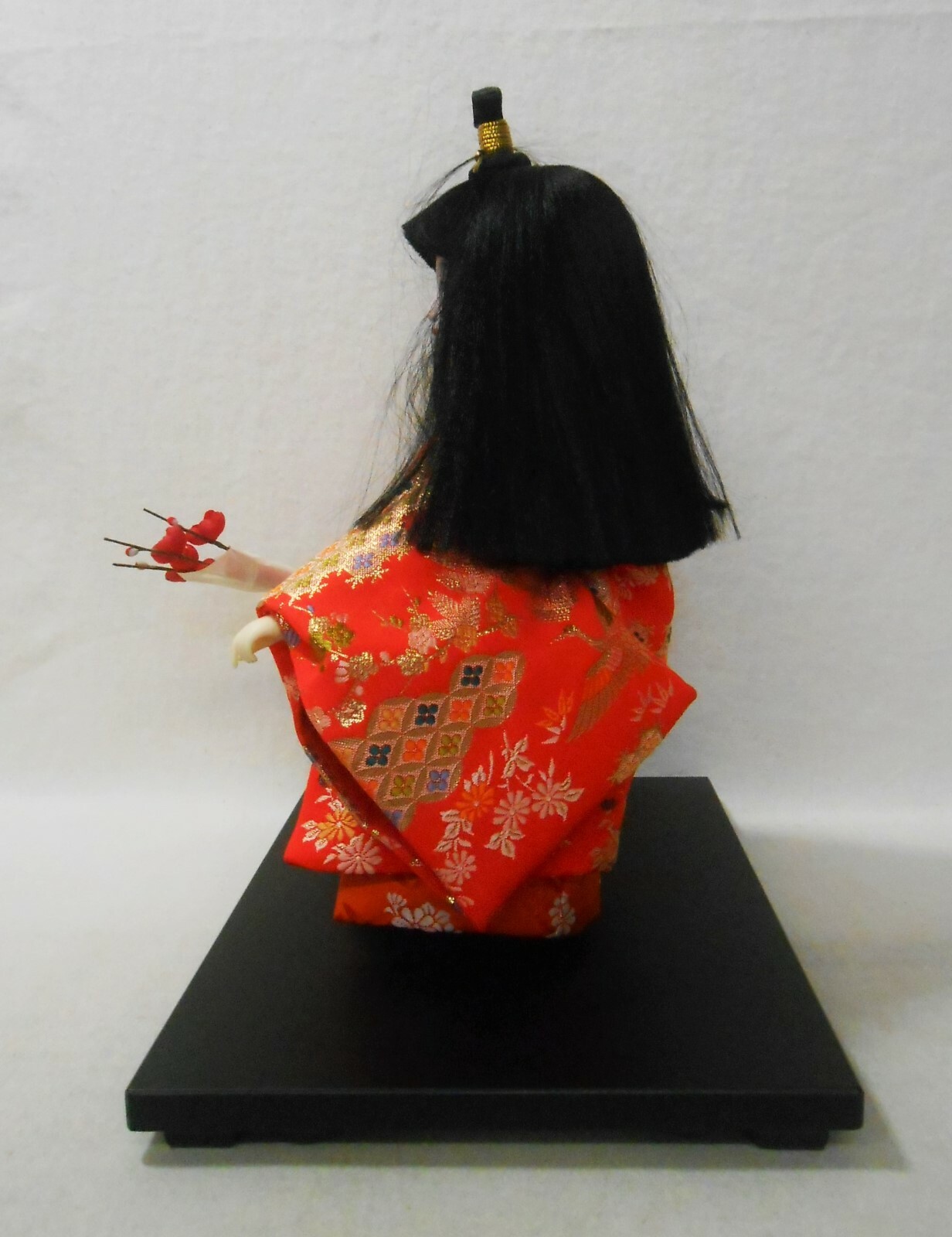 Japanese Vintage Kimono WARABE Cloth Doll 33cm / 宮様 /HANA-TABA Bouquet ...