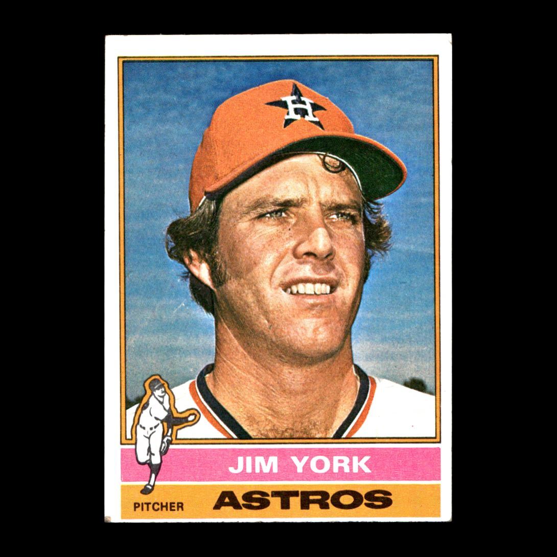 Jim York 1976 Topps Houston Astros #224 Set Filler! | eBay