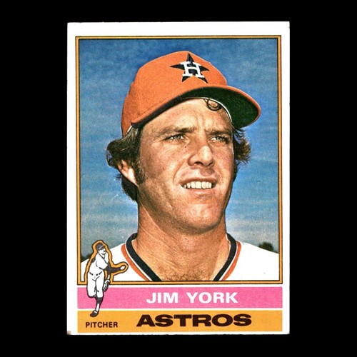 Jim York 1976 Topps Houston Astros #224 Set Filler! | eBay