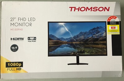 Thomson 27" Full HD LED Monitor - New, HDMI, 1080p | eBay Australia