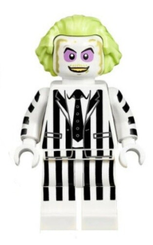 NEW LEGO BEETLEJUICE MINIFIG 71349 halloween minifigure figure zombie ...