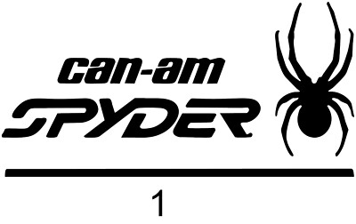 2 CAN-AM SPYDER Logo-Vinyl-Decal-Car-Truck-Window-Sticker | eBay