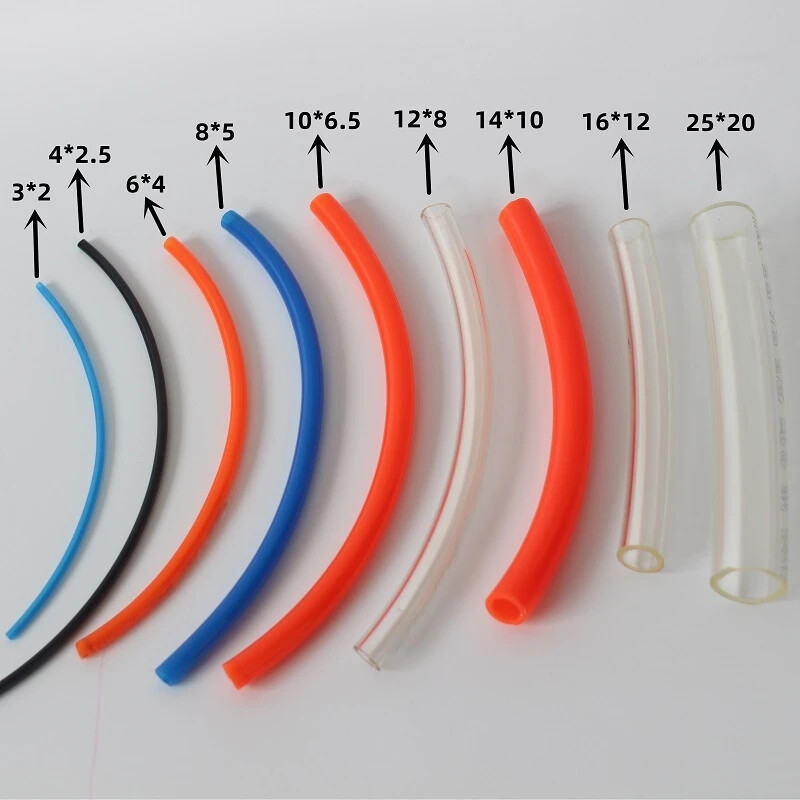 Polyurethane Flexible Tubing Pneumatic Pu Pipe Tube Hose - Air, Water, 4 To 16mm | eBay UK