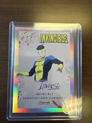 Keepsake Edition Invincible Character Laser Signagraph #/25 Blood ...
