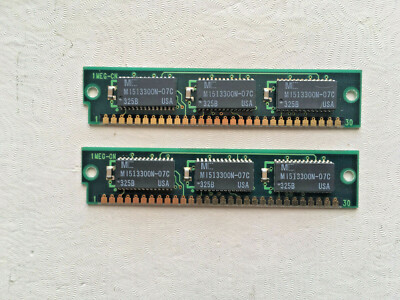 Two MC 1MB 30 Pin SIMM RAM Strips - Tested, Working | eBay