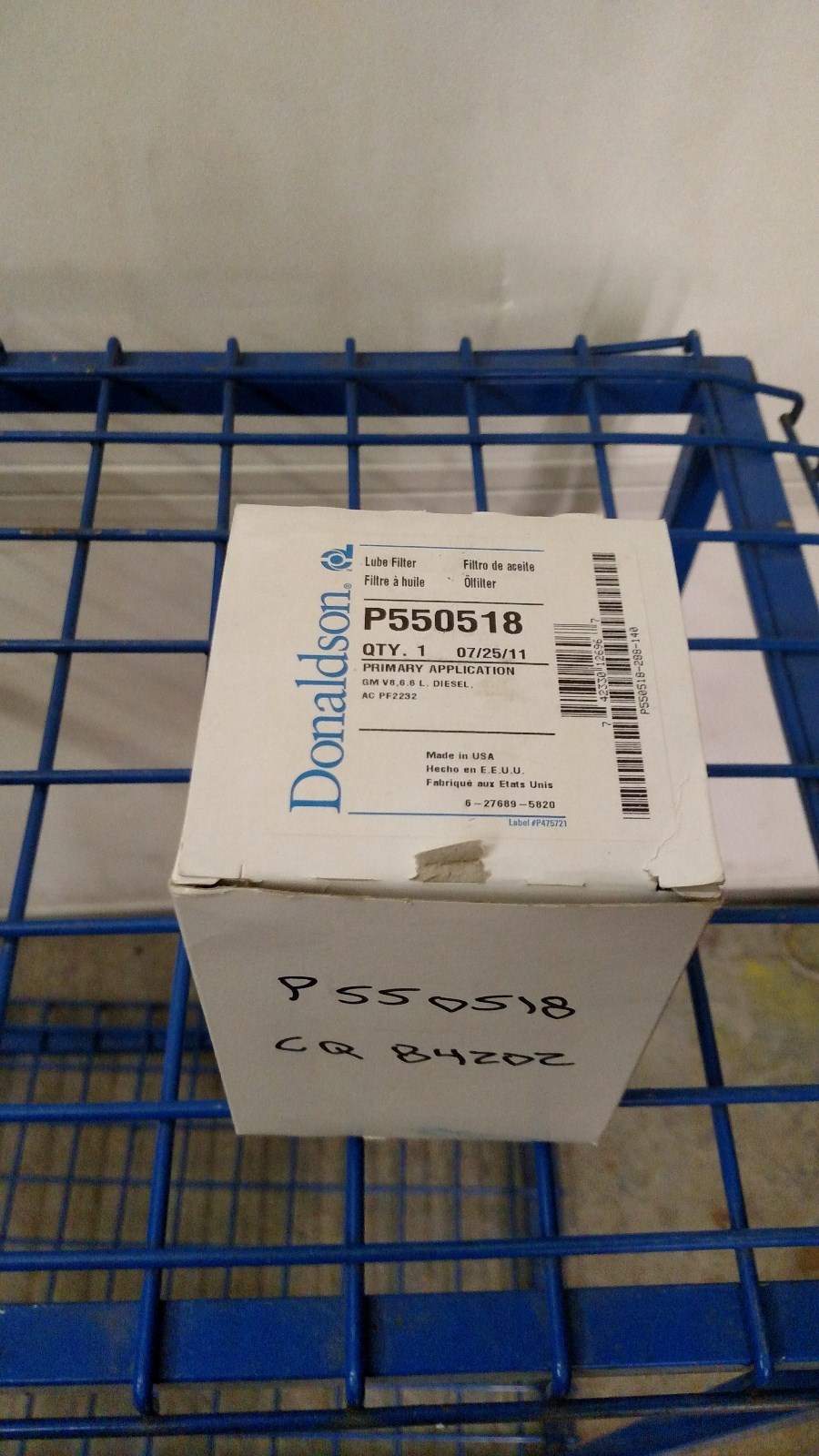 Donaldson P550505 Lube Filter GM, AC PF59, PH59, PF58, PH58 | eBay