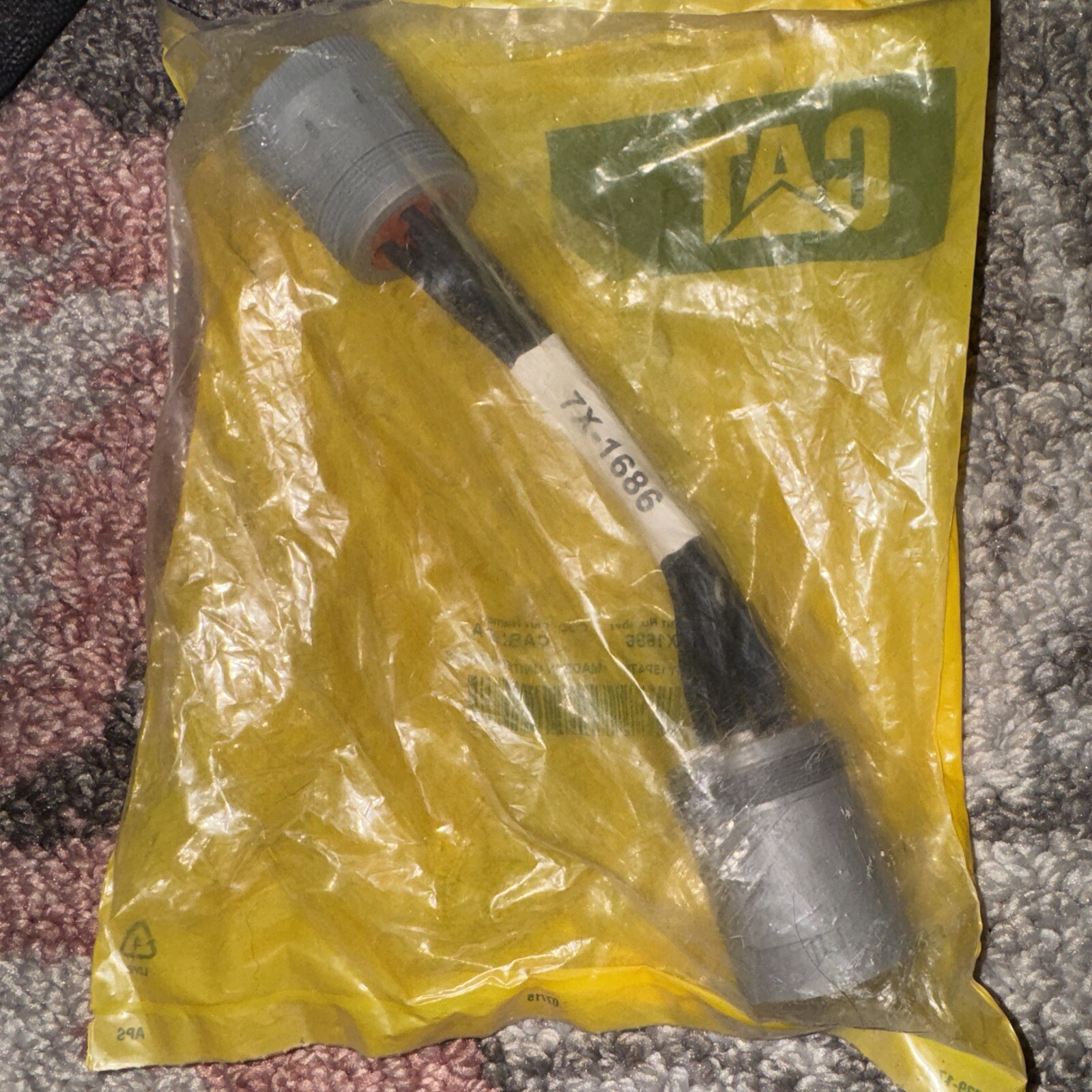 Genuine OEM CAT Caterpillar 6 Pin Cable Adapter Truck Engine 7X1686 7x ...