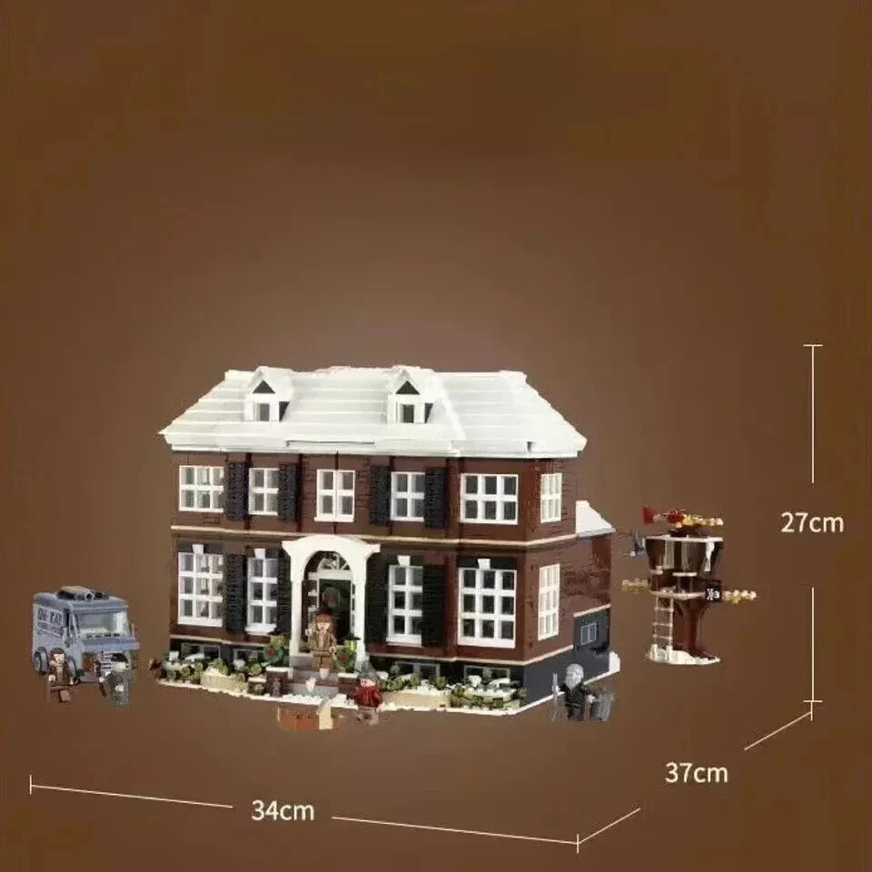 Home Alone House MOC 21330m Compatible Building Blocks Set 3955pcs Xmas ...