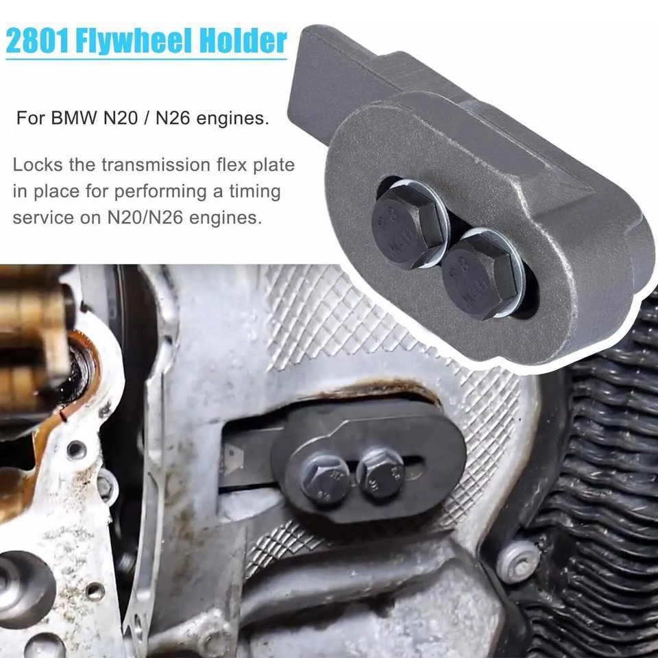 2801 Flywheel Holder Lock Tool+7676`Oil Seal Repair Kit'For BMW N20 N26 ...