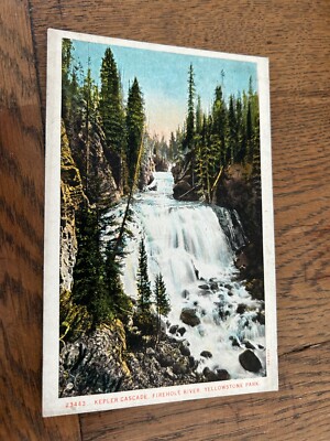 Kepler Cascade Firehole River Yellowstone Park Postcard | eBay