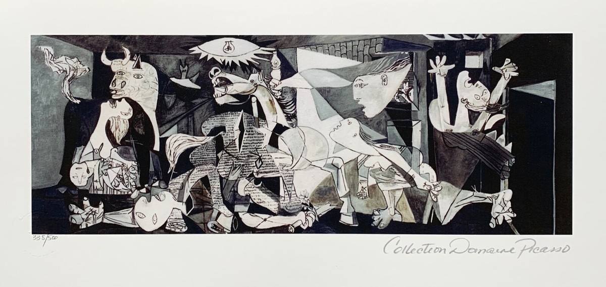 Guernica Pablo Picasso Color
