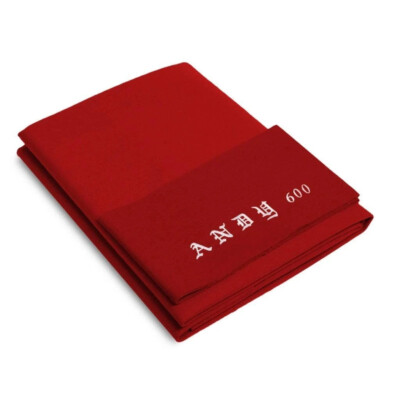 Andy's 600 Cloth - 9' Set - Burgundy Pool Table Cloth - Value added ...