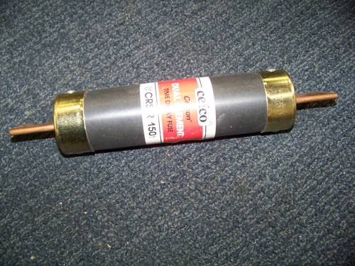 Cefco Cefcon Dual Element Time Delay Fuse Class RK-5 600V 200,000 Amps ...