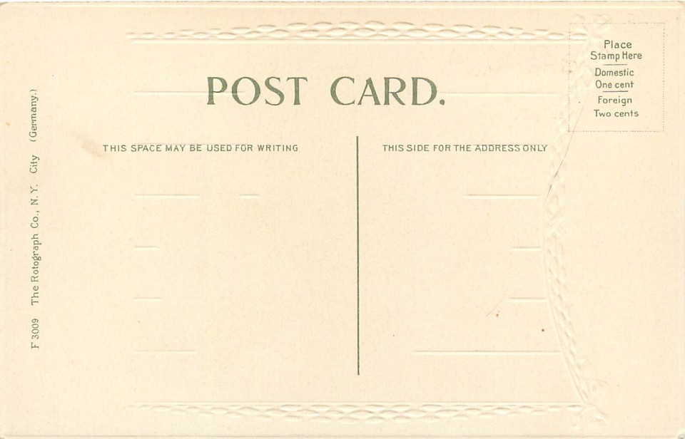 Rotograph Postcard Victorian Dickensian Boy With Flowers Birthday ...