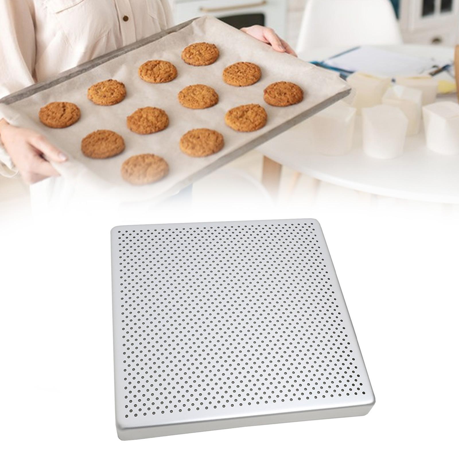 Perforated Half Sheet Pan Party Easy Clean Pizza Crisper Pan Baking | eBay