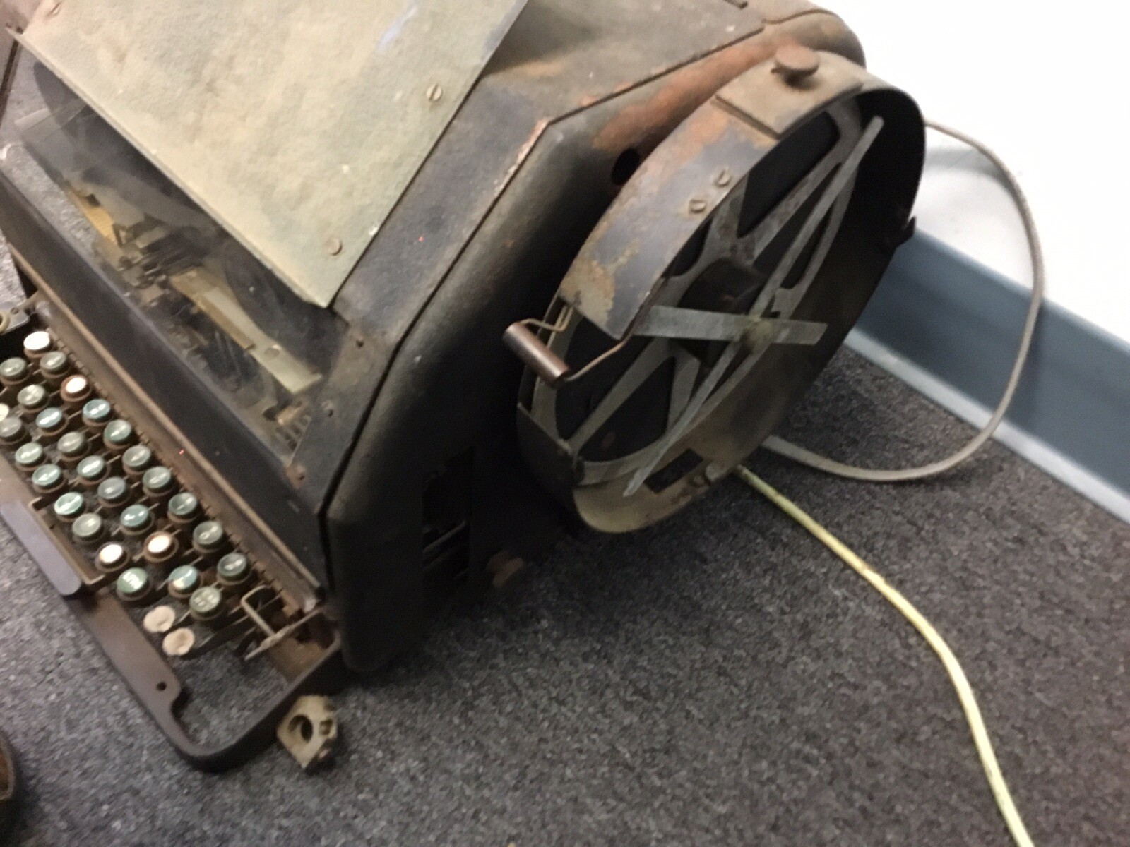 VINTAGE U.S. Navy Teletype Machine | eBay