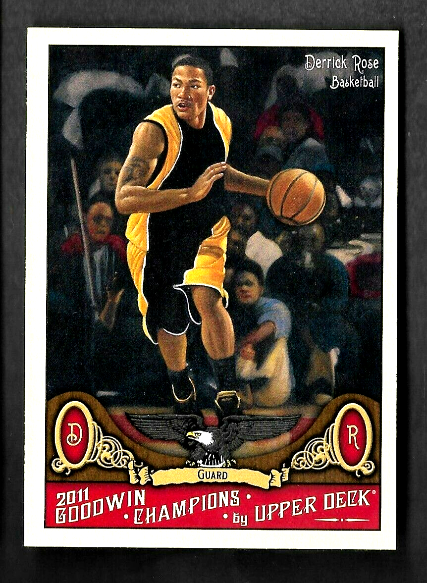 DERRICK ROSE 2011 GOODWIN CHAMPIONS !!! CARD #111 BULLS | eBay