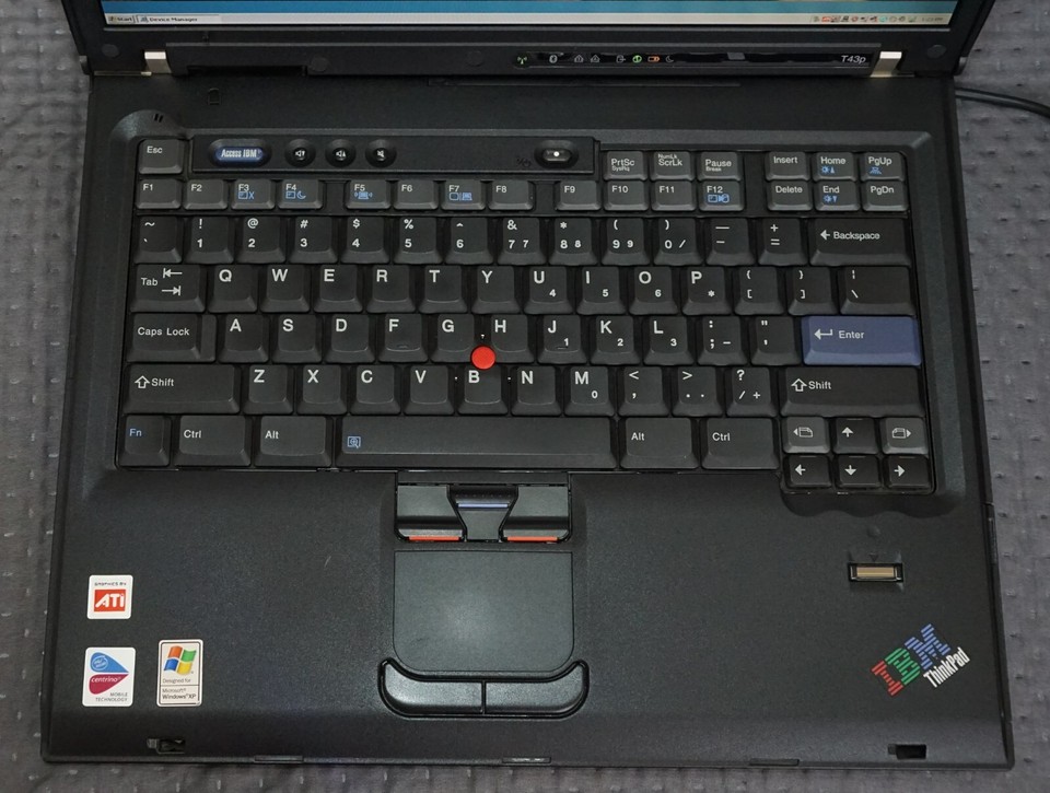 Collector grade IBM Thinkpad T43p, TYPE 2668-H2U laptop absolute ...