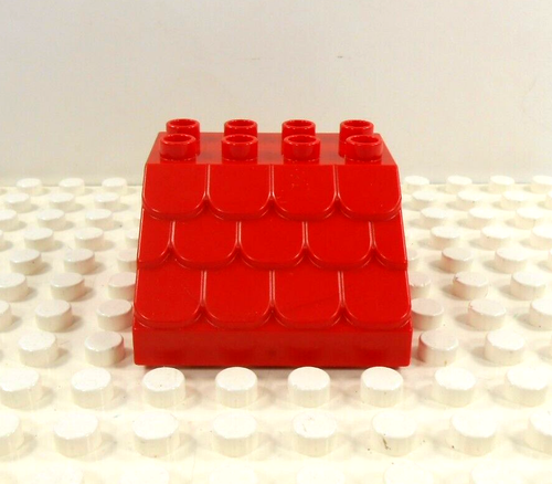 Lego Duplo Item Shingled Roof 2x4 (1) red | eBay