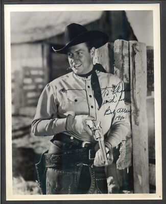 Robert 'Tex' Allen - Signed Vintage Celebrity Autograph Photo - B Movie ...