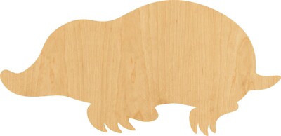 Mole 2 Laser Cut Out Wood Shape Craft Supply - Woodcraft Cutout | eBay