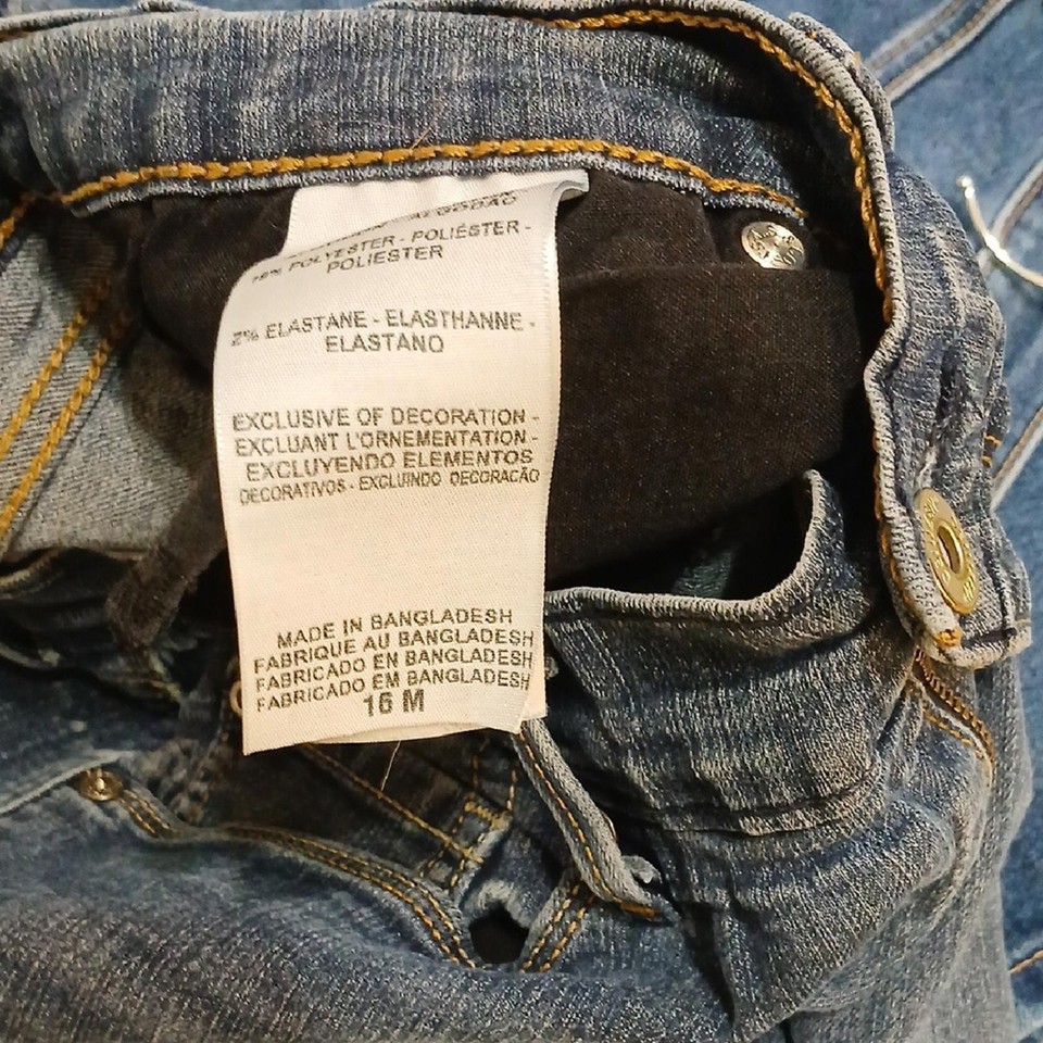 Levi's Denizen Curvy Skinny Boot Jeans - Blue | eBay