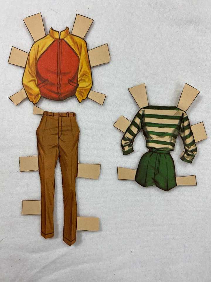 Barbie & Ken Paper Dolls dated 1962 with Original box - Whitman | eBay